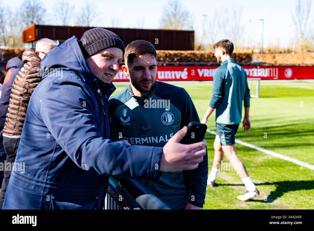 Rotterdam - Luka Ivanusec of Feyenoord during a public training of ...