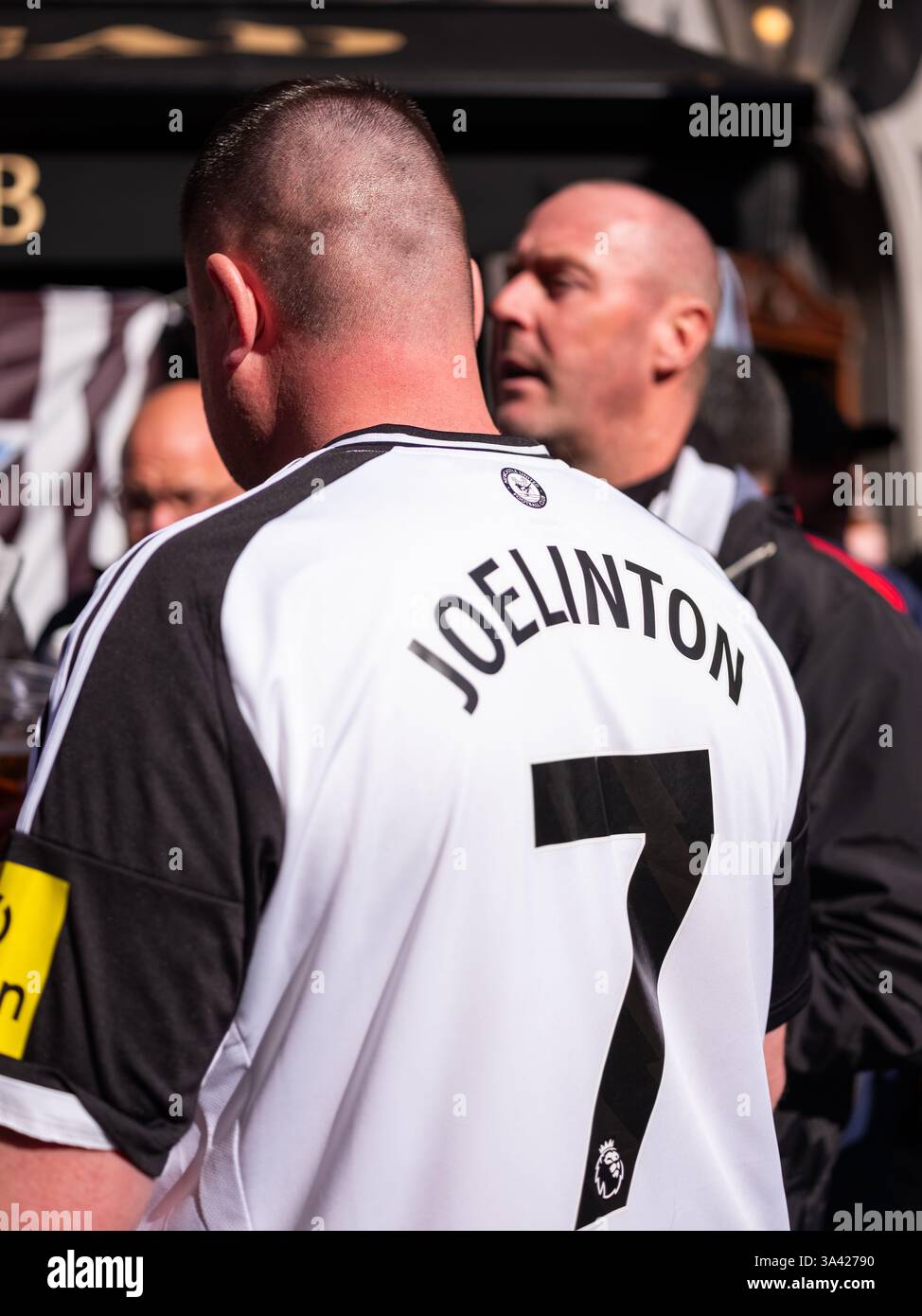 Newcastle United football club fans gather in central London to ...