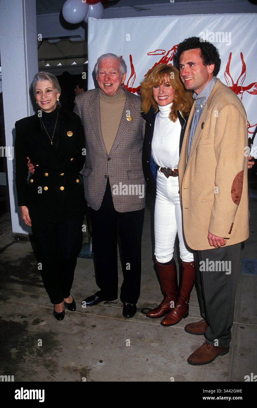 Jan. 31, 2007 - K0814FB.SIDNEY SHELDON WITH HIS WIFE ALEXANDRA KOSTOFF ...