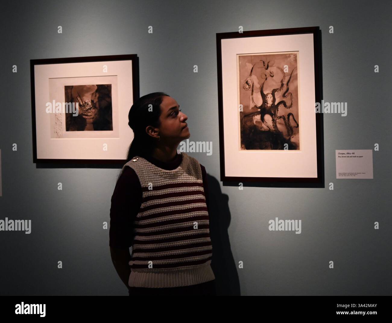 This exhibition follows Hugo’s preoccupation with drawing, from his ...