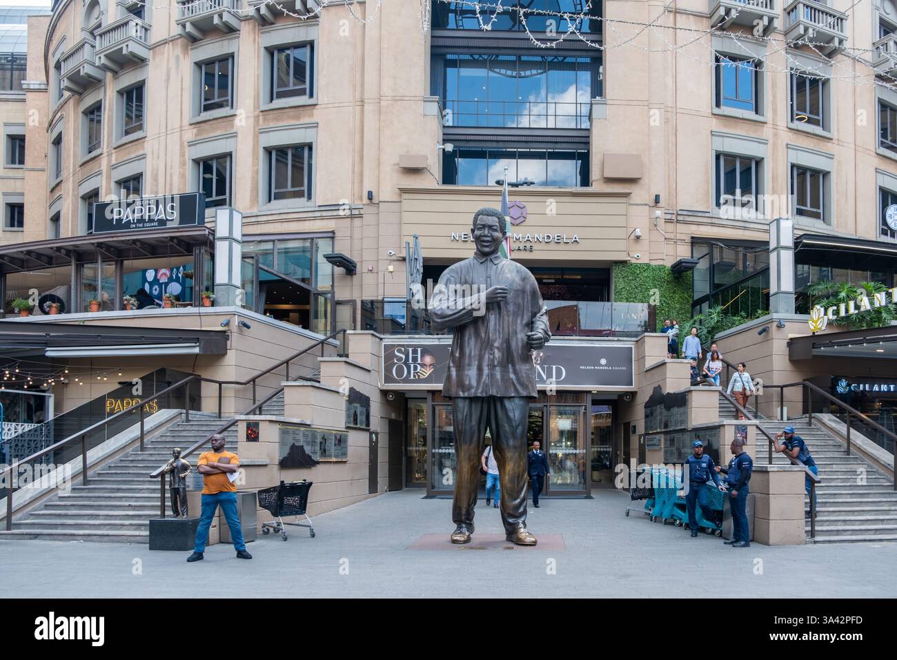 Johannesburg, South Africa. October 22, 2024. Nelson Mandela Square, in ...