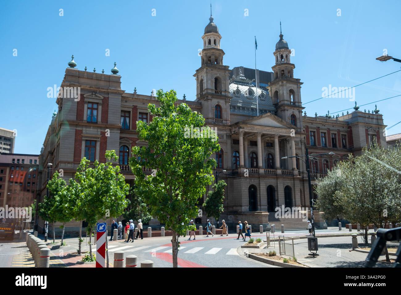 Pretoria, South Africa. October 23, 2024. Palace of Justice on Church ...