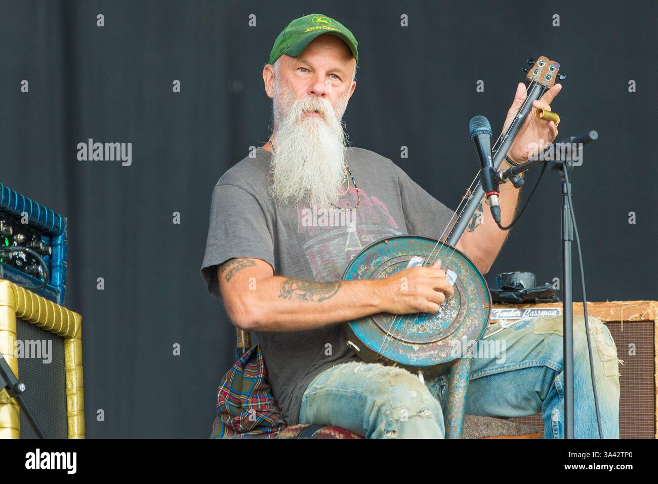 Seasick Steve plays Main Stage at T In The Park at its new home of ...