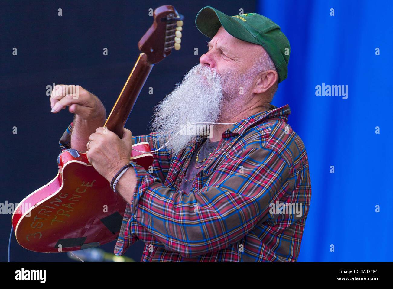 Seasick Steve plays Main Stage at T In The Park at its new home of ...