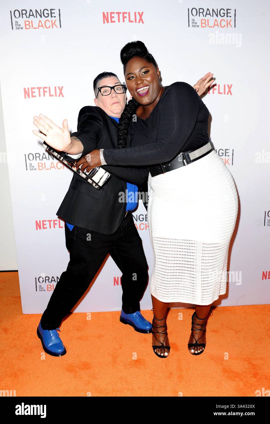 Lea Delaria and Danielle Brooks at the 'Orangecon' Fan Event at Skylight Clarkson SQ in New York ...