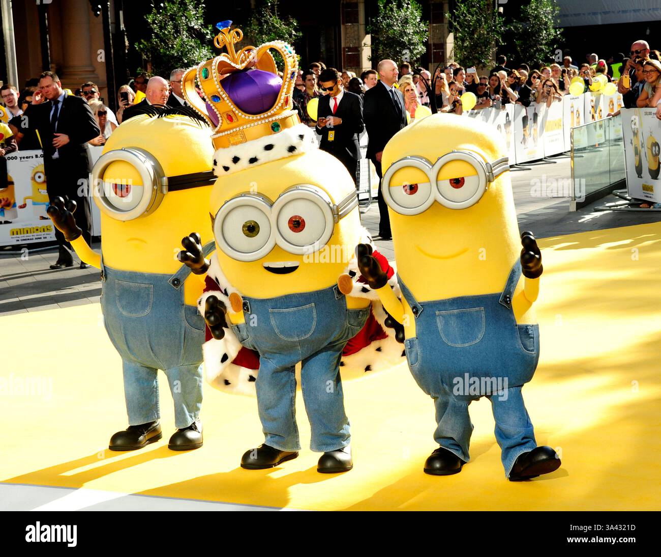 Atmosphere at The World Premiere of 'Minions 3D' at the Odeon ...