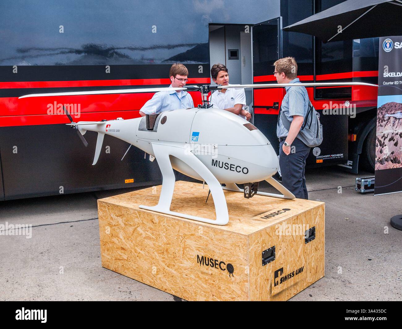 Belin, Germany - June.11.2010: EMT Penzberg MUSECO (MUlti SEnsor COpter ...