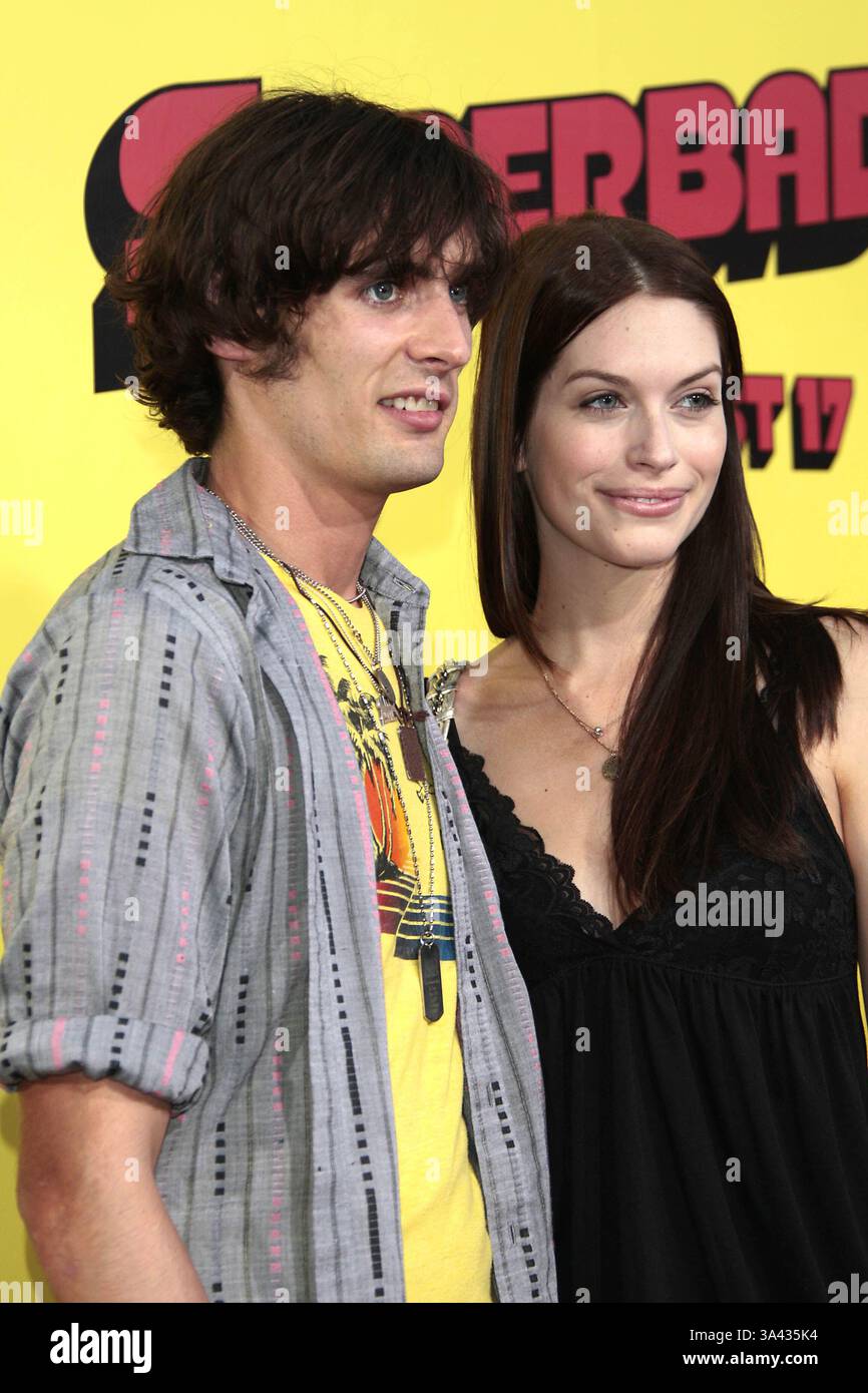 Aug. 13, 2007 - Hollywood, CALIFORNIA, USA - TYSON RITTER AND KIM SMITH ...