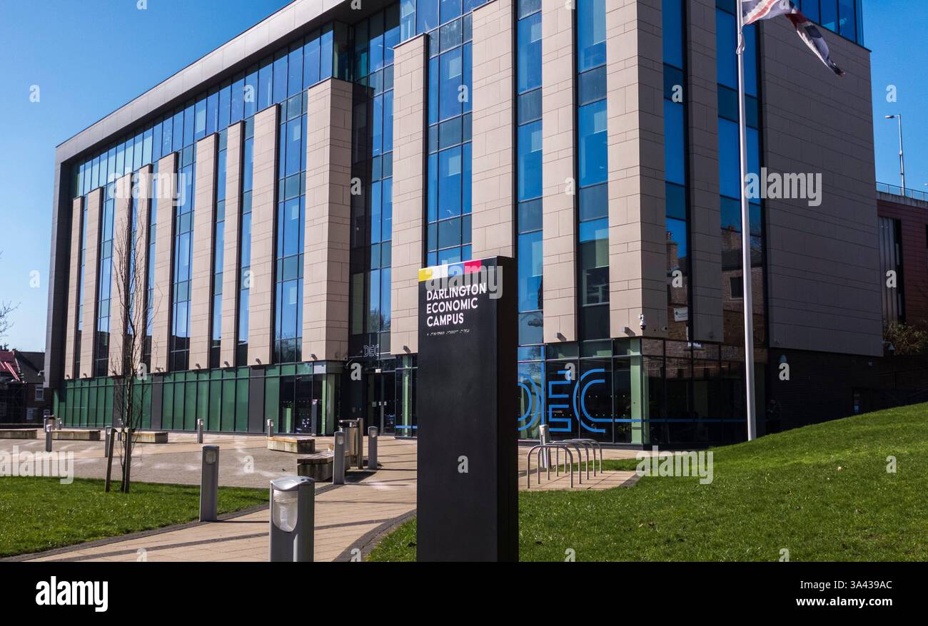 The Darlington Economic Campus in Darlington,England,UK now ...