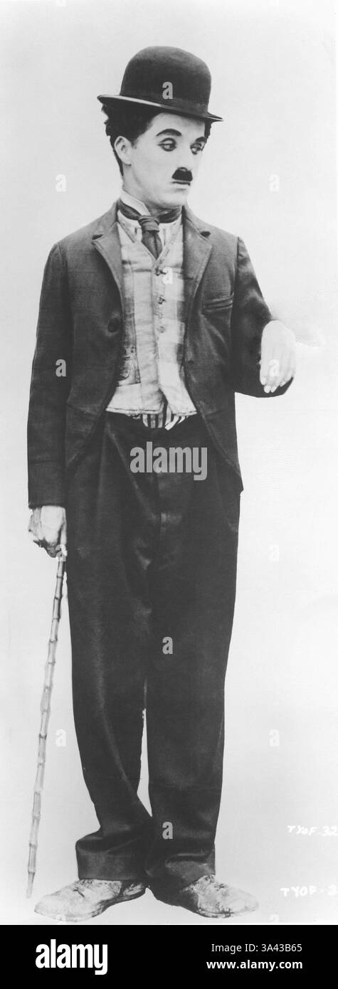 Classic portrait of Charlie Chaplin Stock Photo - Alamy