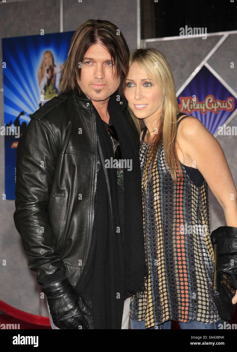 Jan. 17, 2008 - BILLY RAY CYRUS AND WIFE TRISH CYRUS -.HANNAH MONTANA ...