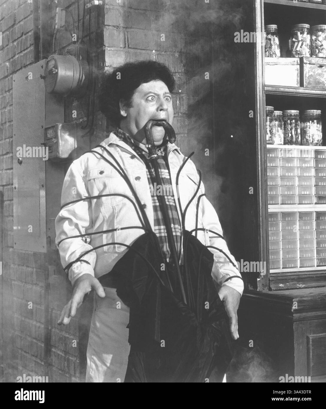 Marty Allen all tied up Stock Photo - Alamy