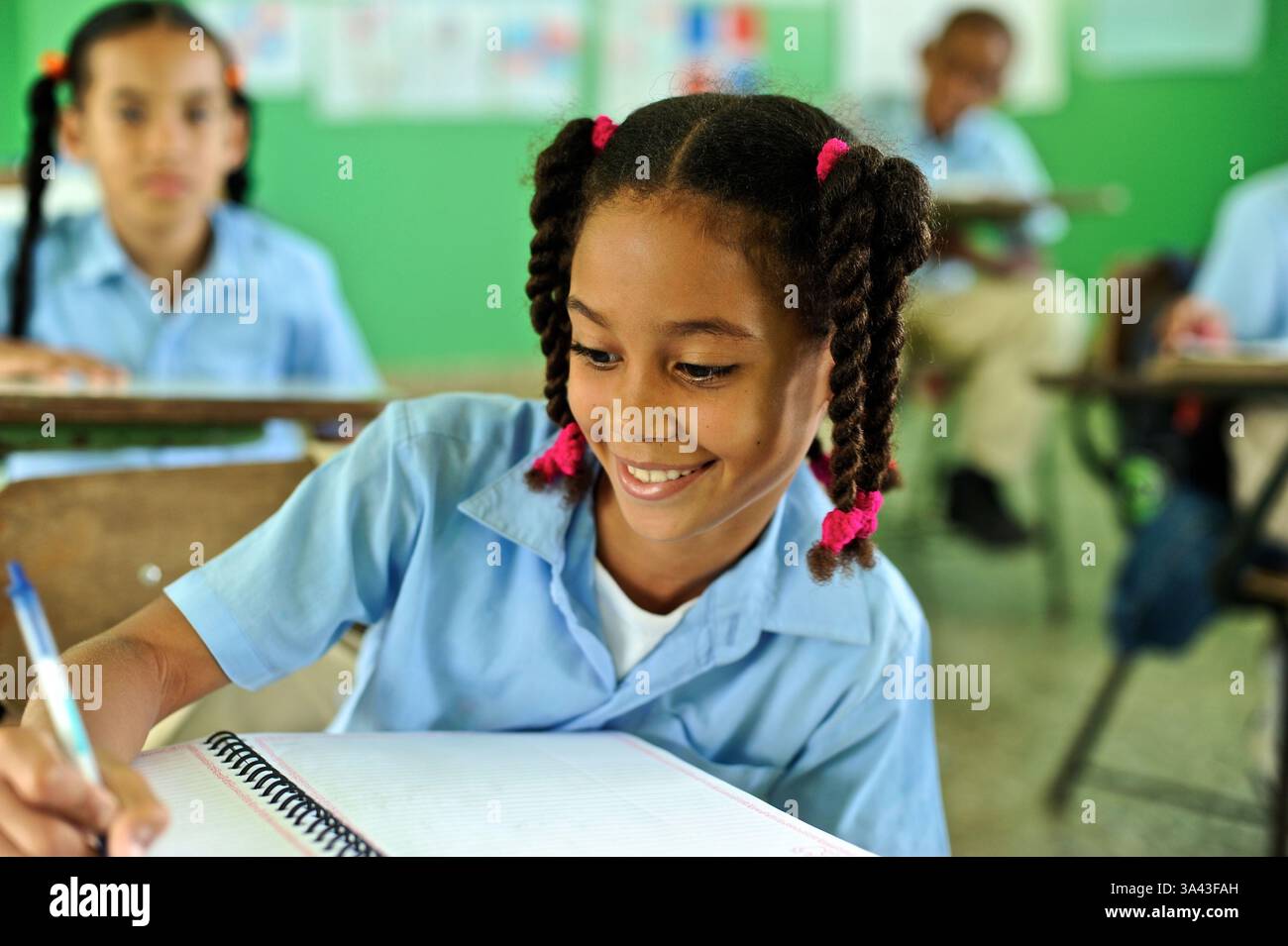 Apr 12, 2010 - Abreu, Dominican Republic - Dominican children learning ...