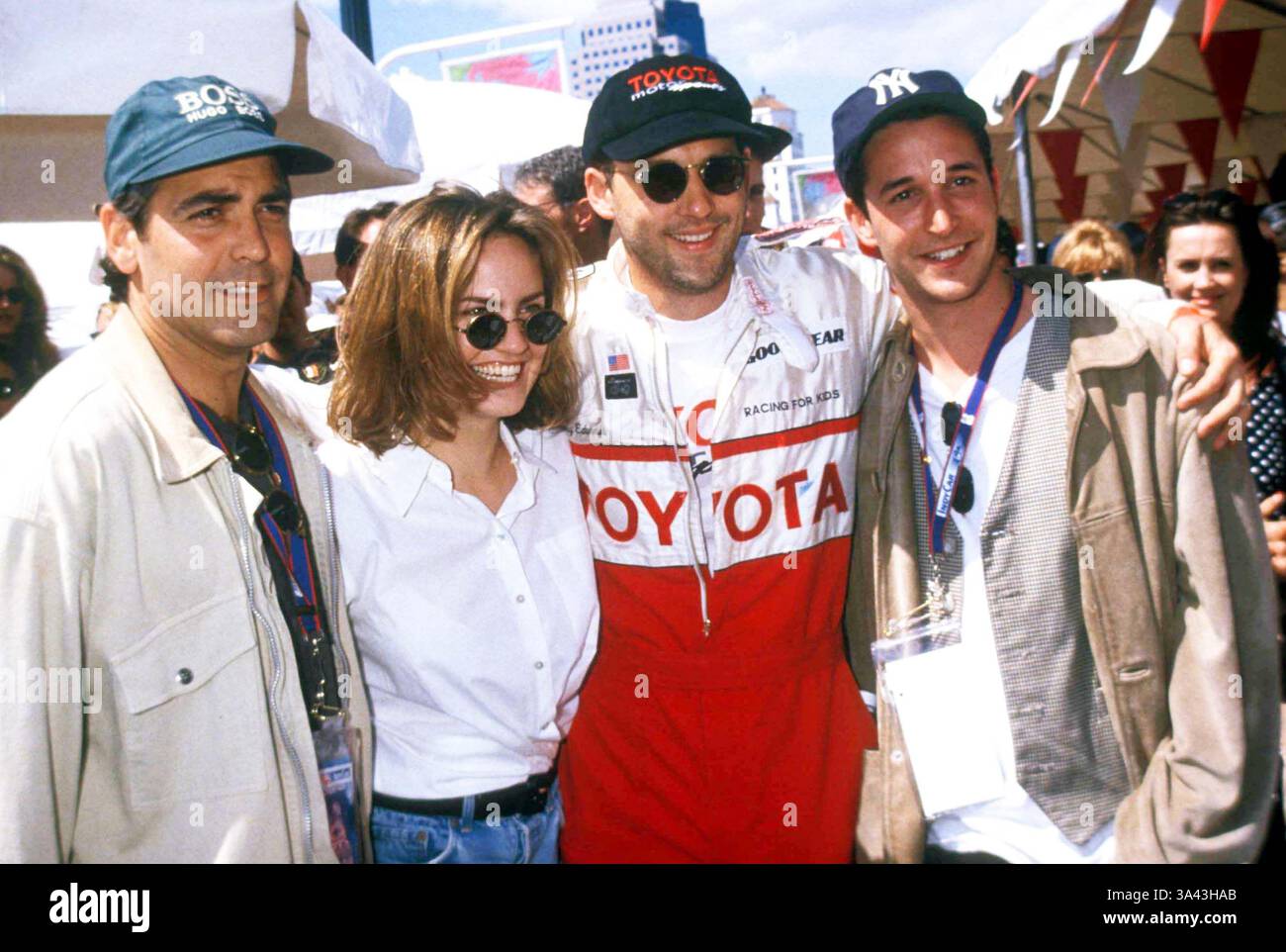 Jan. 1, 2011 - K1212FB.TOYOTA'S PRO CELEB RACE.GEORGE CLOONEY SHERRY ...