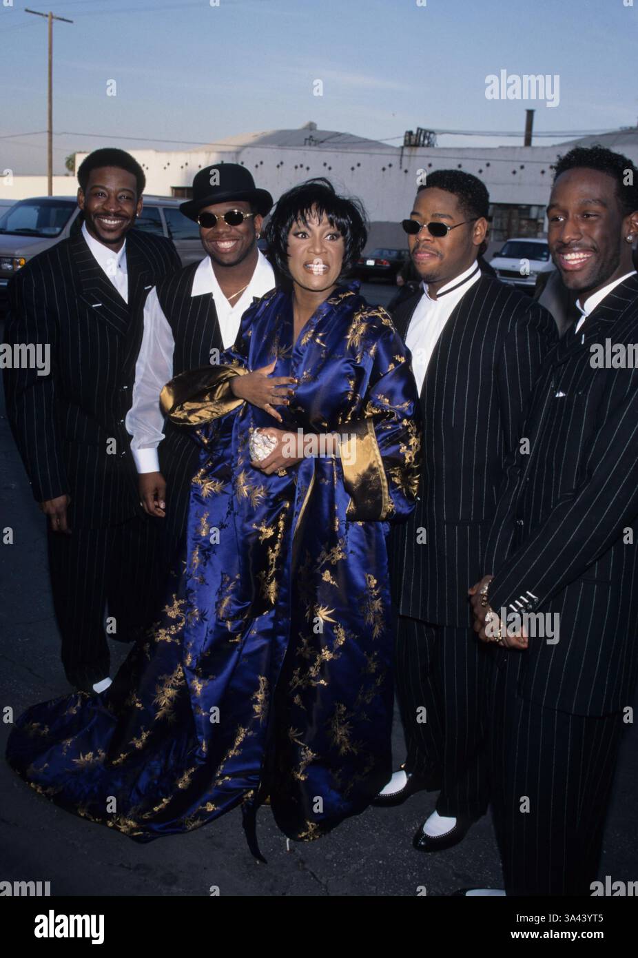 BOYZ II MEN with Pattie Labelle.The 10th annual Soul Train Awards in ...