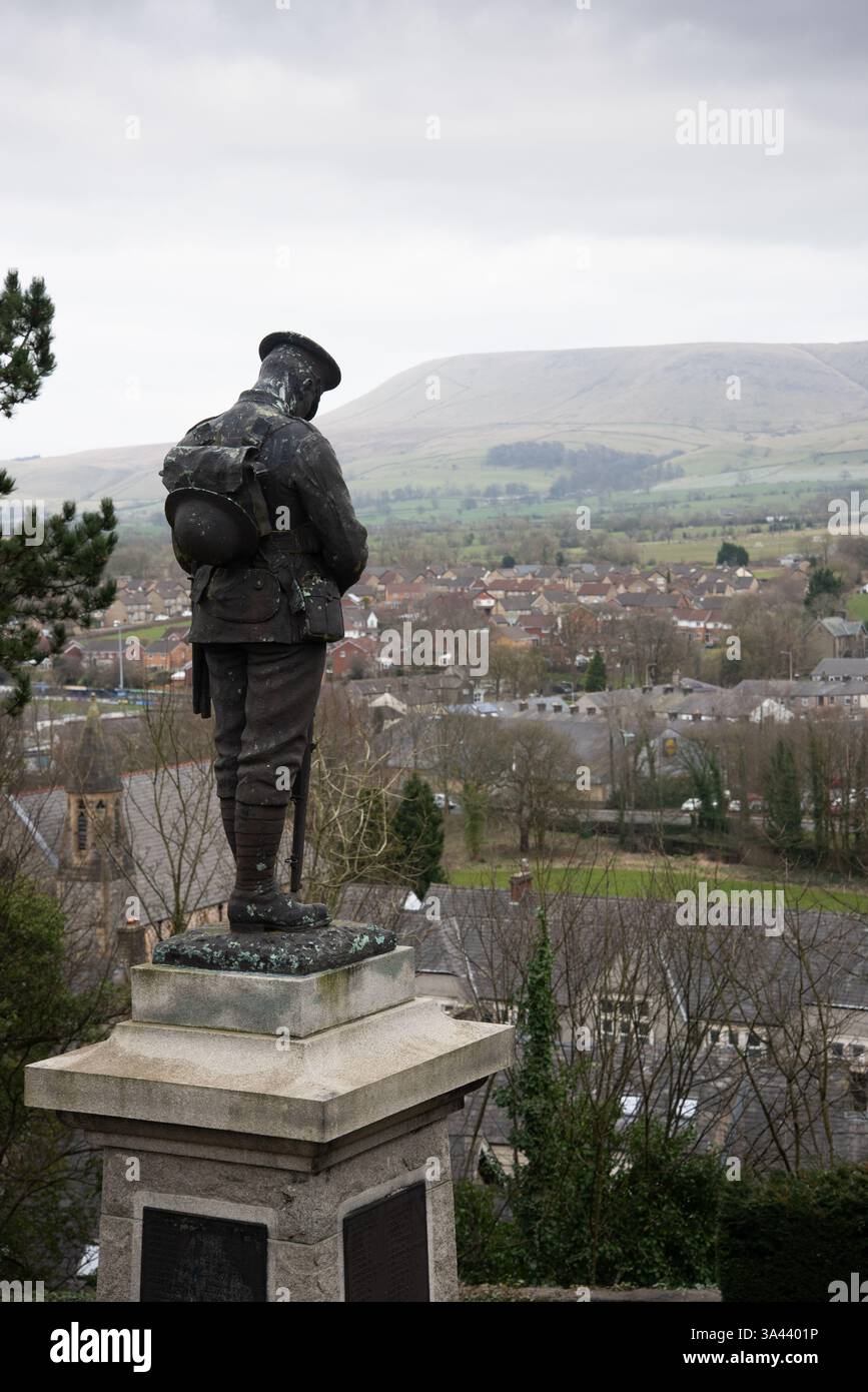 The First World War Memorial, Clitheroe Castle, Clitheroe, England ...