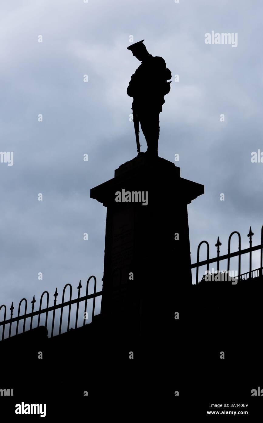 The First World War Memorial, Clitheroe Castle, Clitheroe, England ...