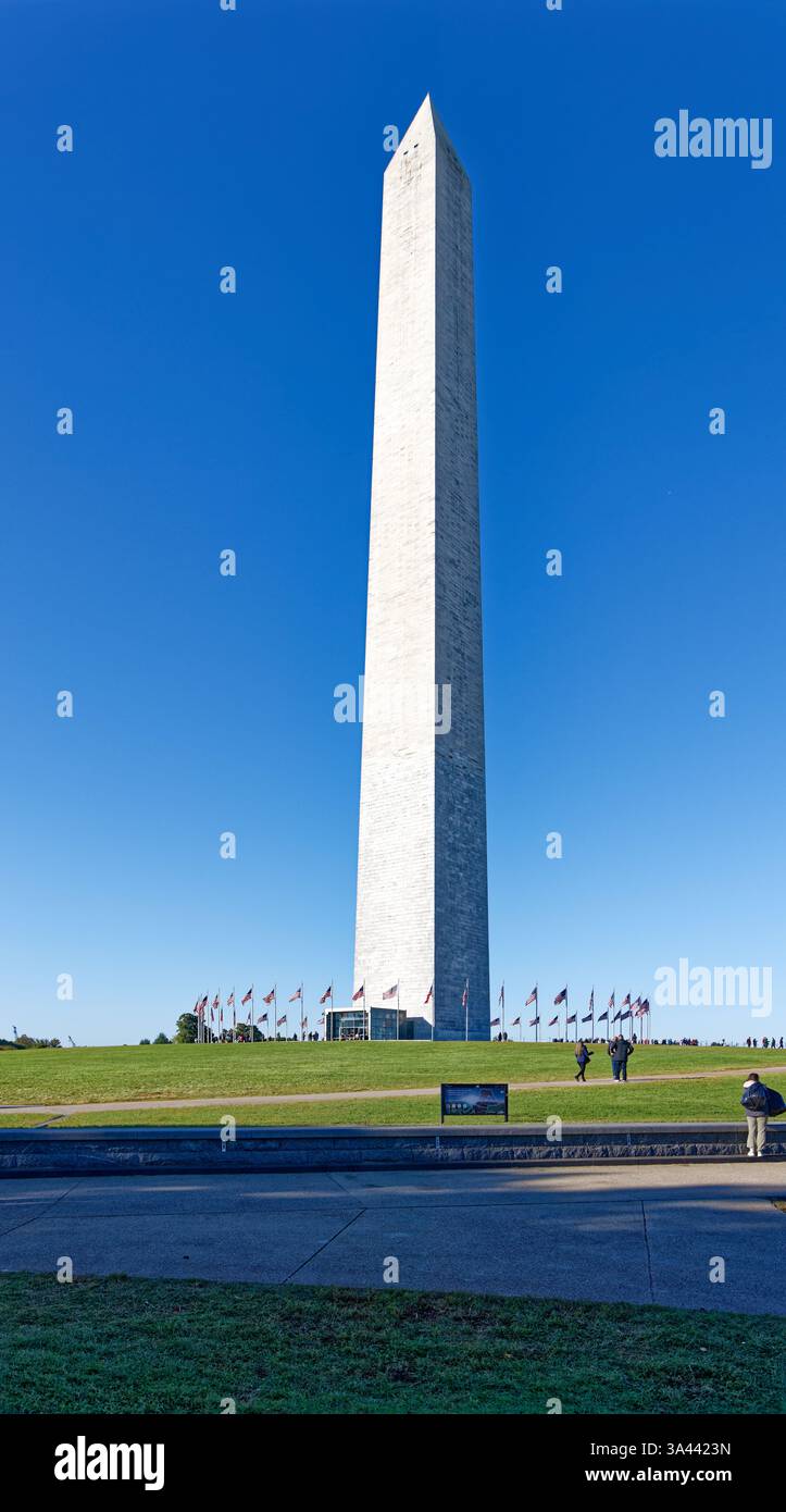 Washington Monument, the visual exclamation point of the National Mall ...