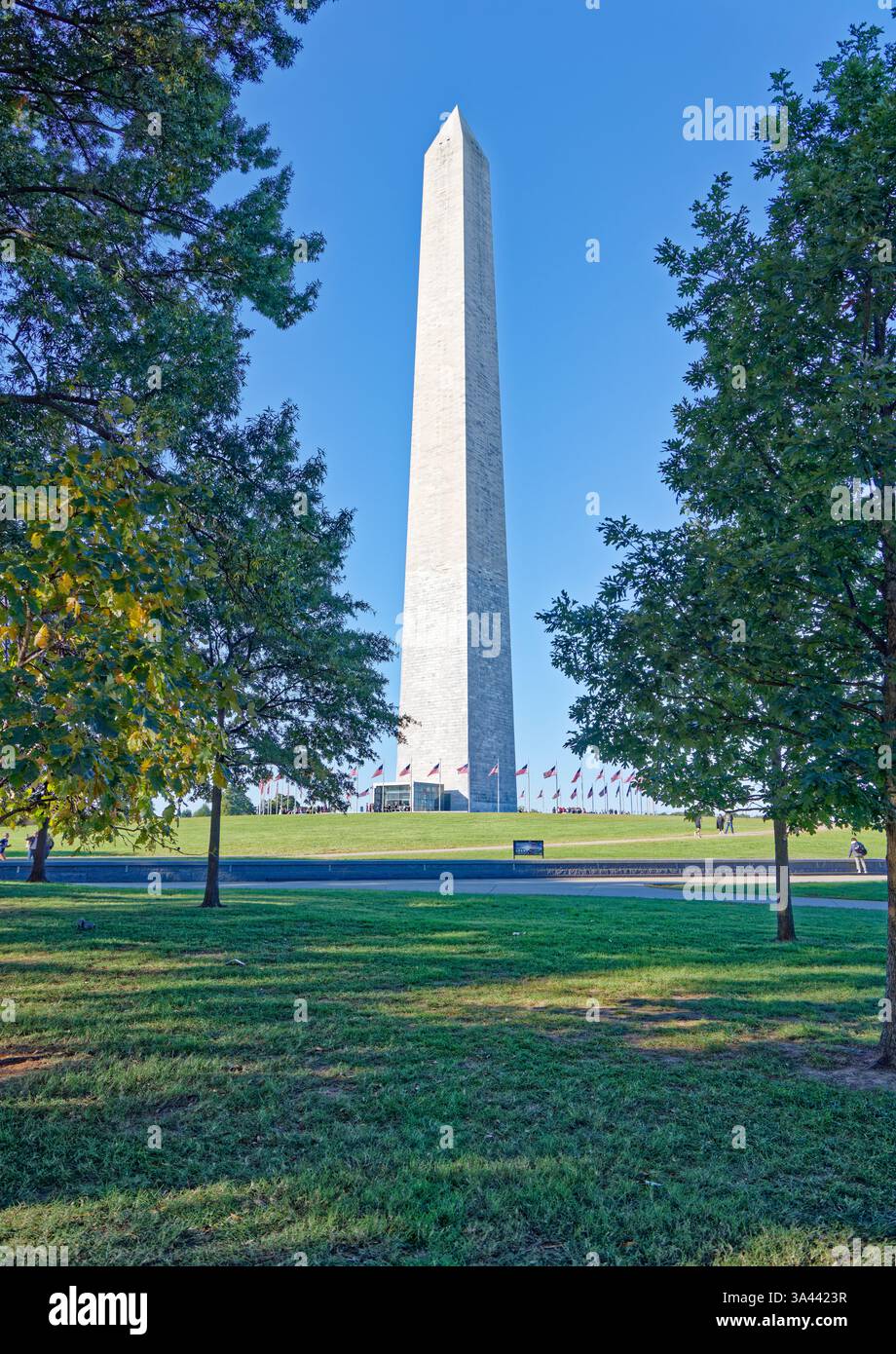 Washington Monument, the visual exclamation point of the National Mall ...
