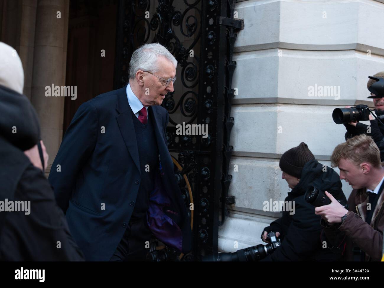London, United Kingdom. 18th March 2025. Hilary Benn attends cabinet ...