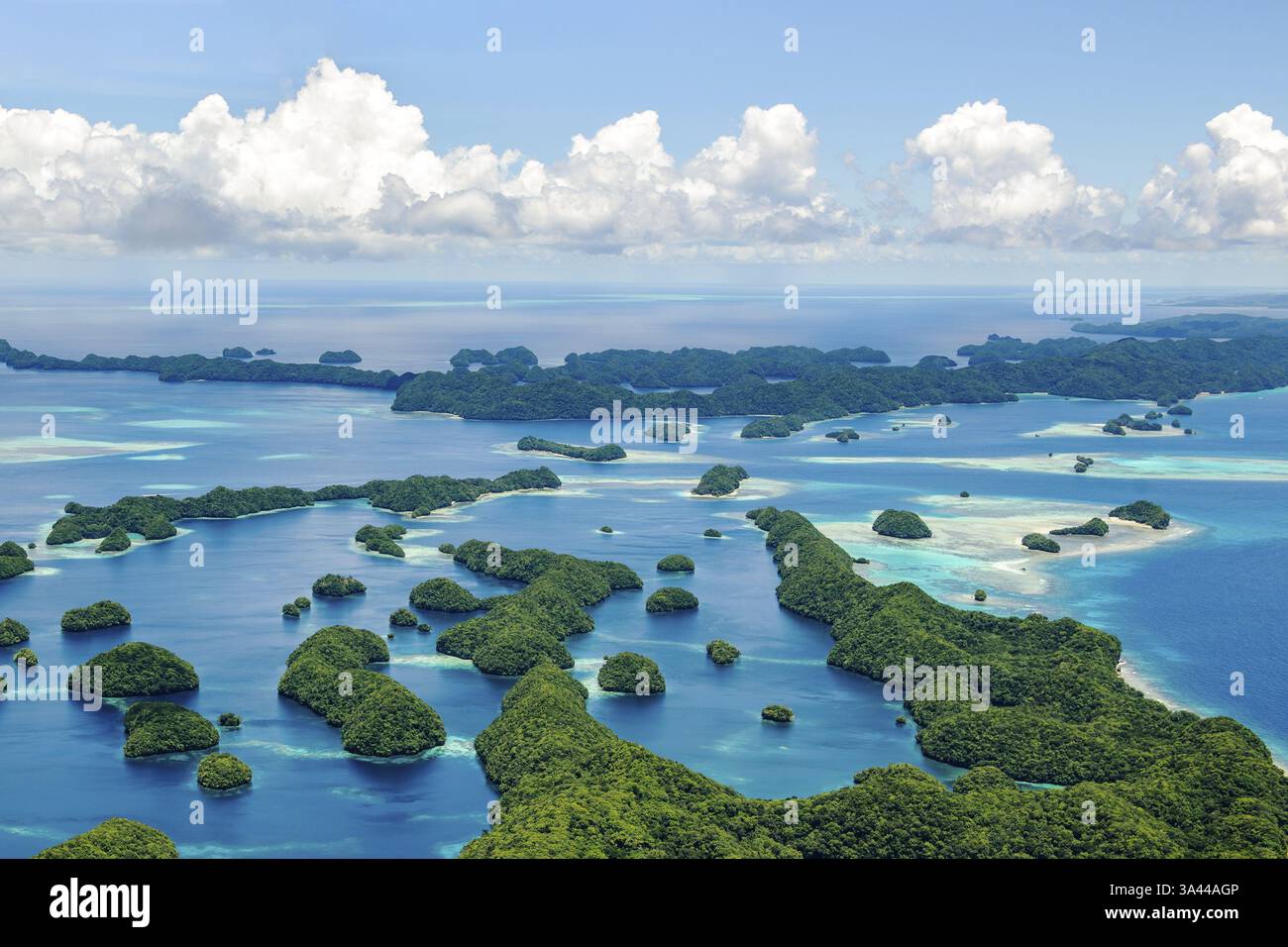 Aerial view bird's eye view of UNESCO cultural heritage natural ...