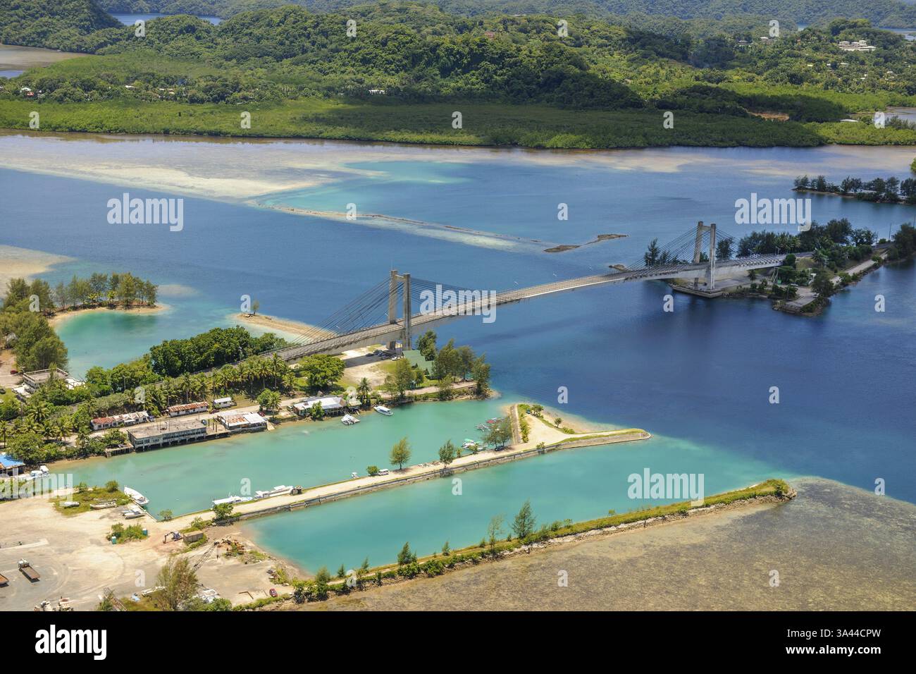 Palau islands from above hi-res stock photography and images - Alamy