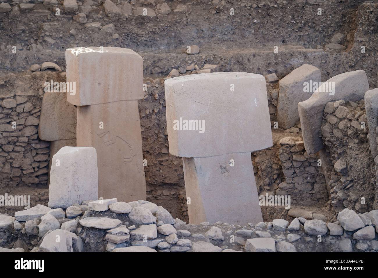 Gobekli Tepe Neolithic Archaeological Site in Sanliurfa City, Turkiye ...