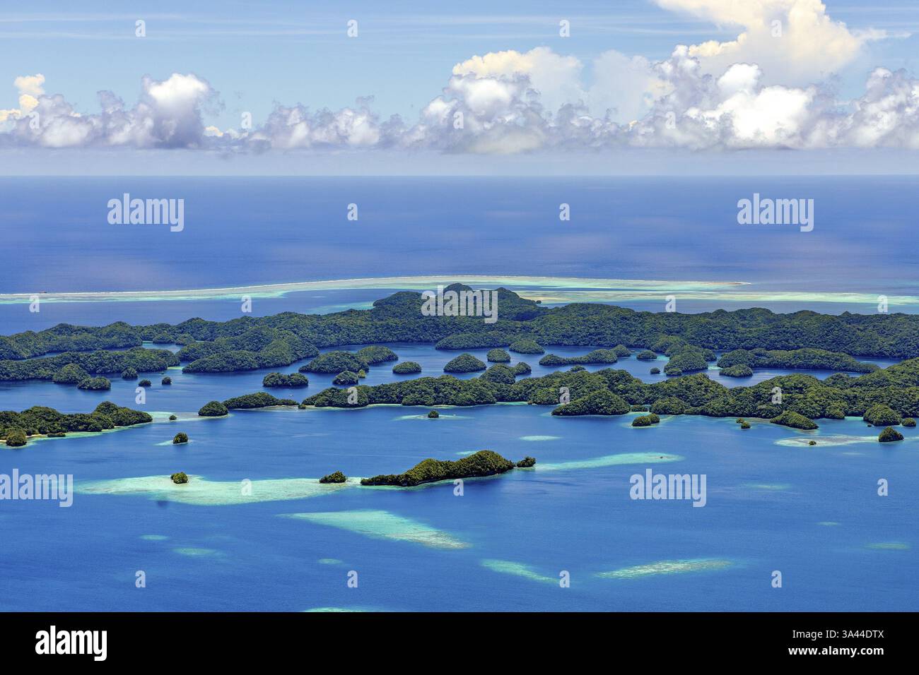 Aerial view bird's eye view of UNESCO cultural heritage natural ...