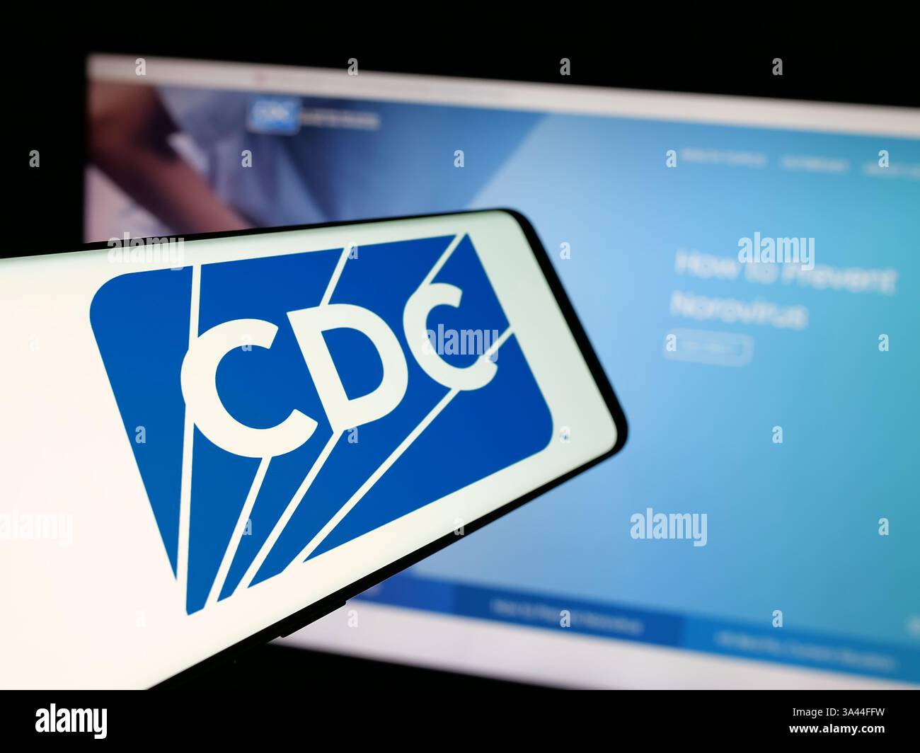 January 28, 2025, Germany: In this photo illustration, a cellphone with ...