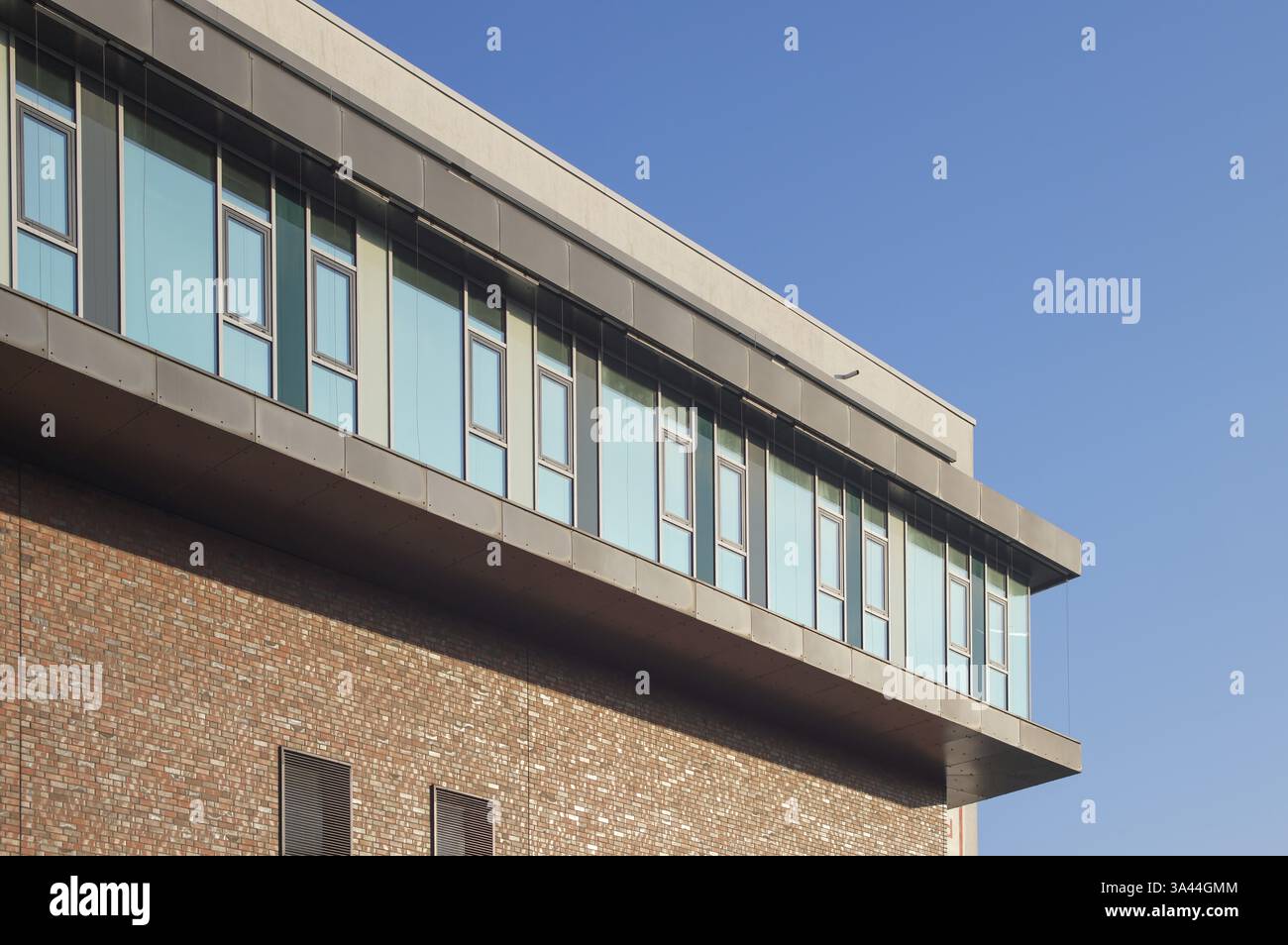 Modern office building showcasing contemporary architecture with a ...