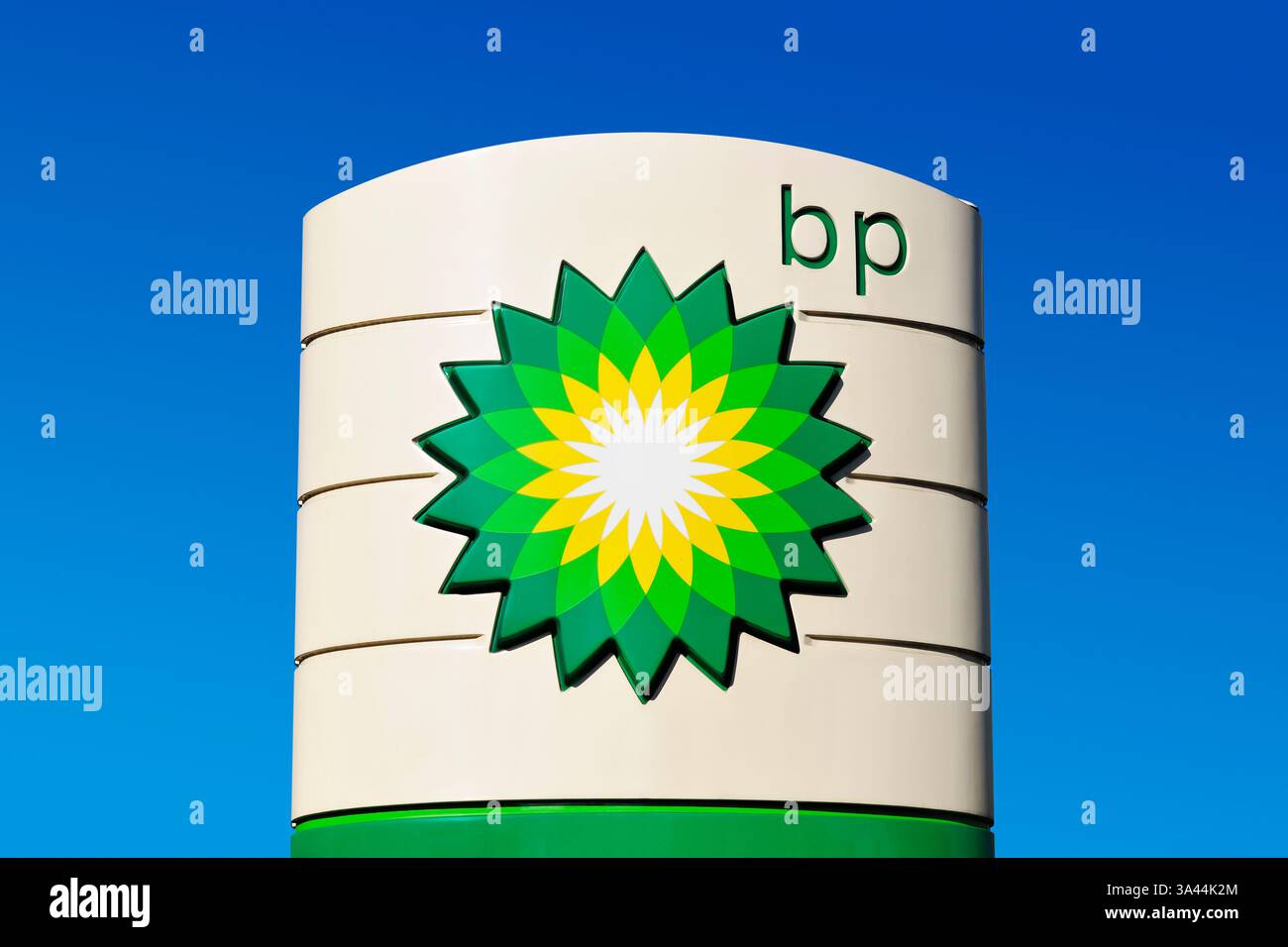 BP Sign at a Fuel Station, United Kingdom Stock Photo - Alamy