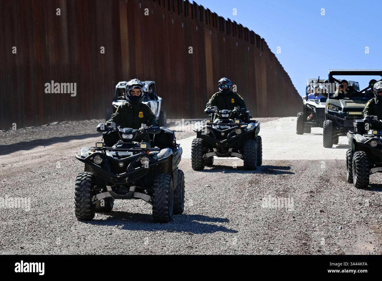 Department of Homeland Security (DHS) Secretary Kristi Noem engages ...