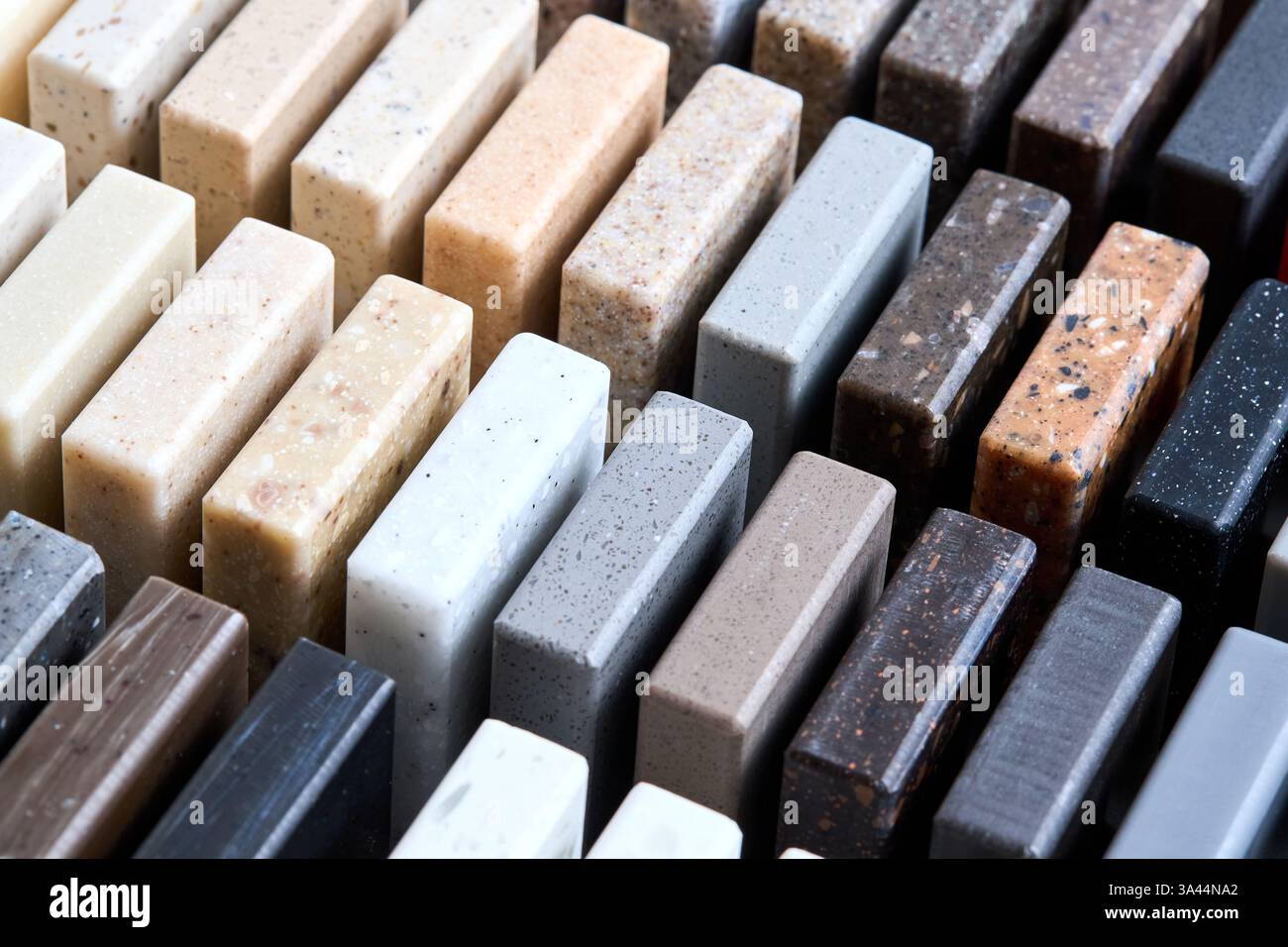 Porcelain stoneware artificial stone square samples as kitchen ...