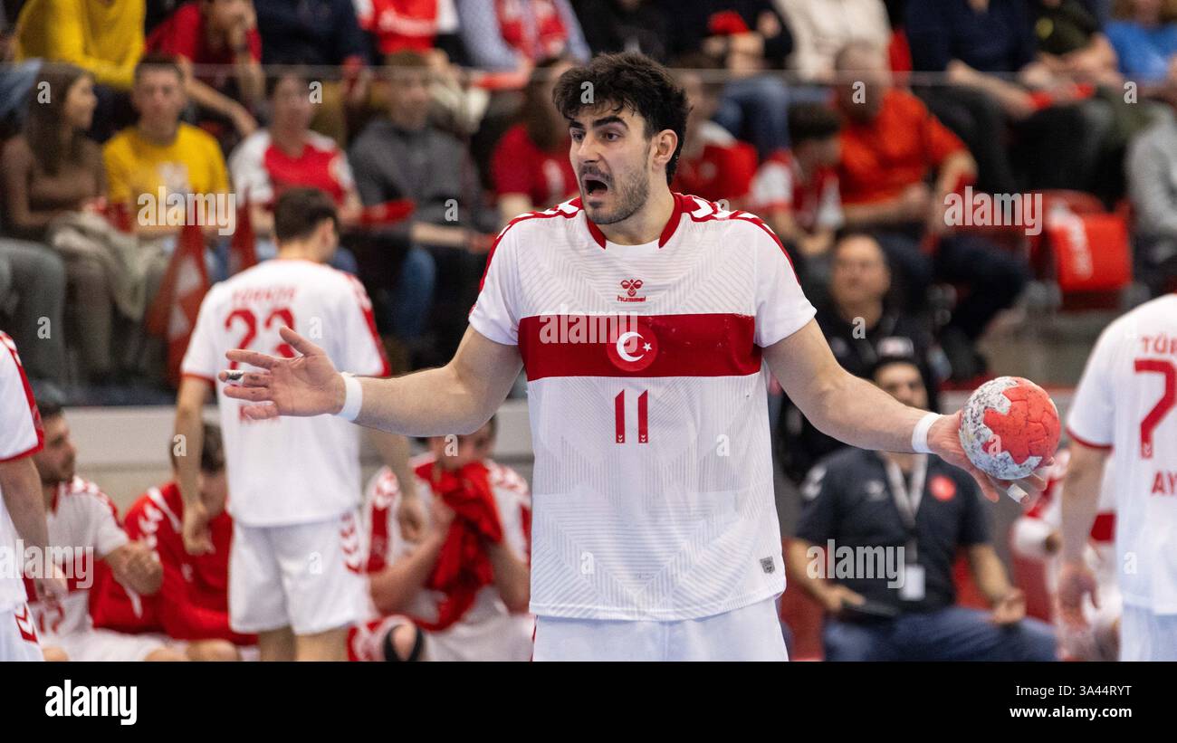 Felix Aellen (11 Switzerland) in action during European championship ...