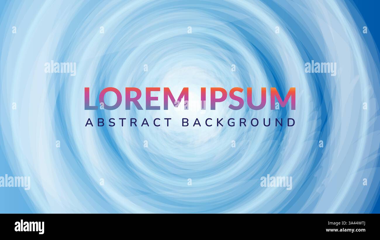 Abstract Blue Light Spiral A Calming Abstract Background Featuring A Blue Light Spiral