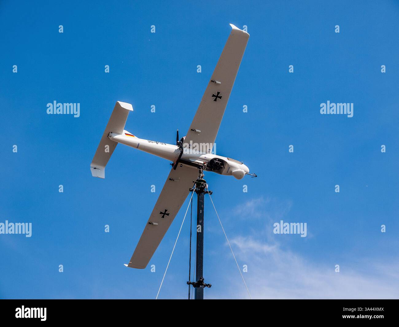 Belin, Germany - June.11.2010: EMT Luna X-2000 Unmanned surveillance ...