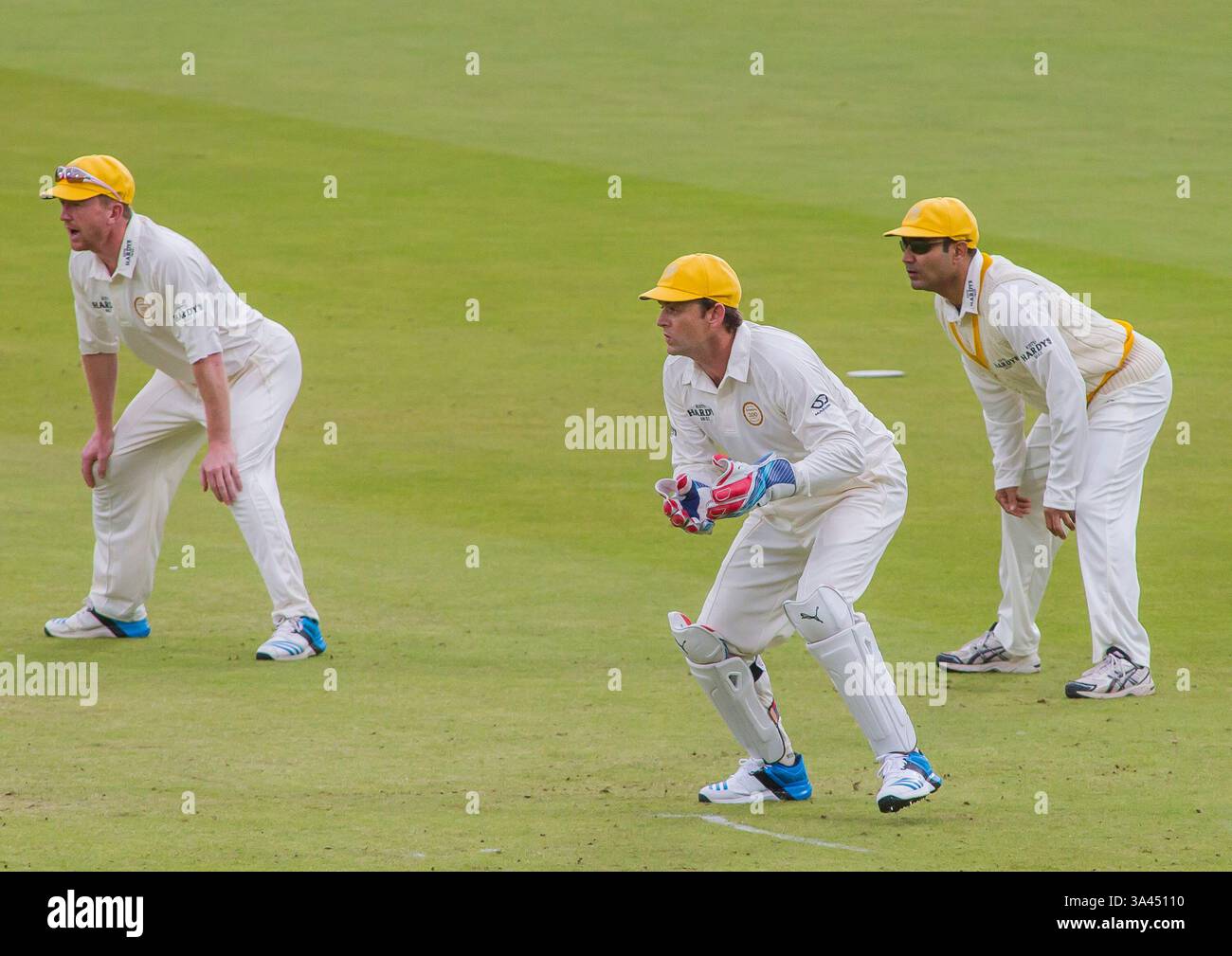 LONDON, ENGLAND - JULY 05: Adam Gilchrist of Australia during the MCC v ...