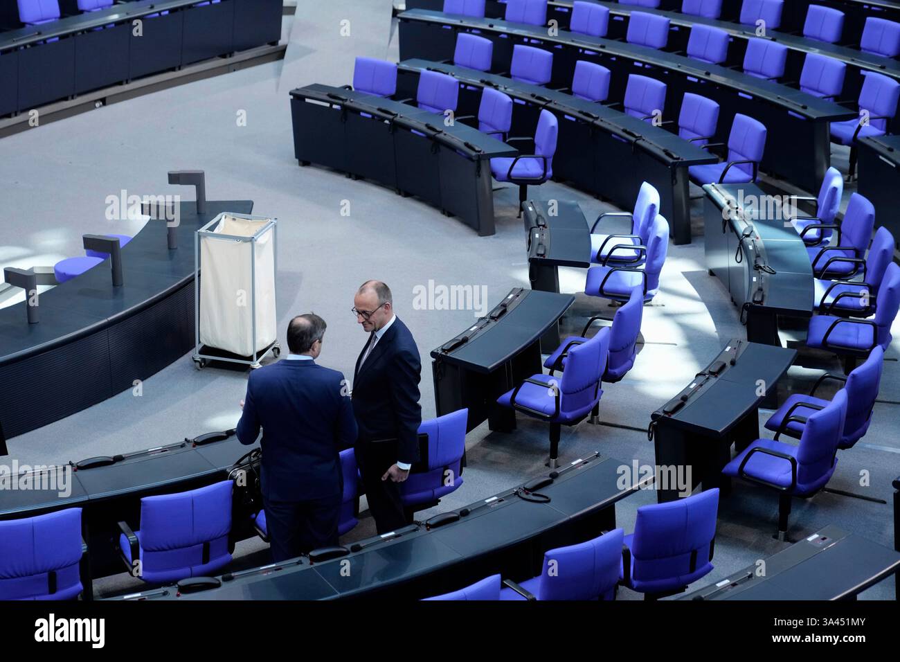 German opposition leader and Christian Democratic Union party chairman ...