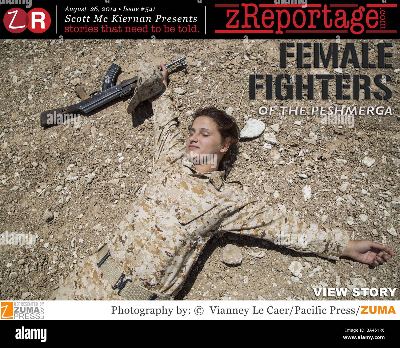 Female peshmerga fighters preparing hi-res stock photography and images ...