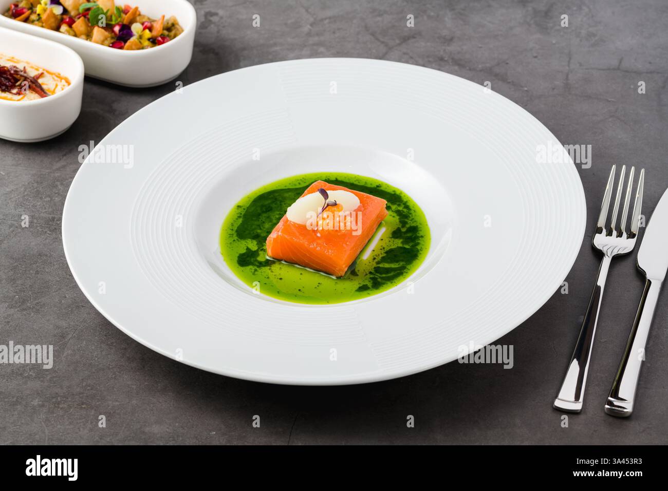 Sous vide salmon fillet hi-res stock photography and images - Alamy