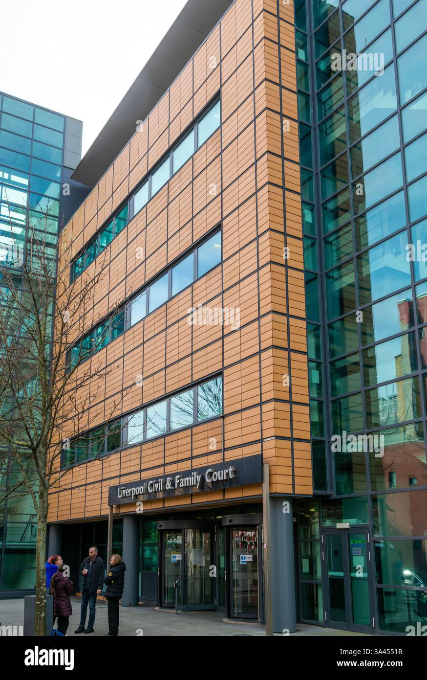 Liverpool Civil and Family Court building, Vernon Street, city centre ...