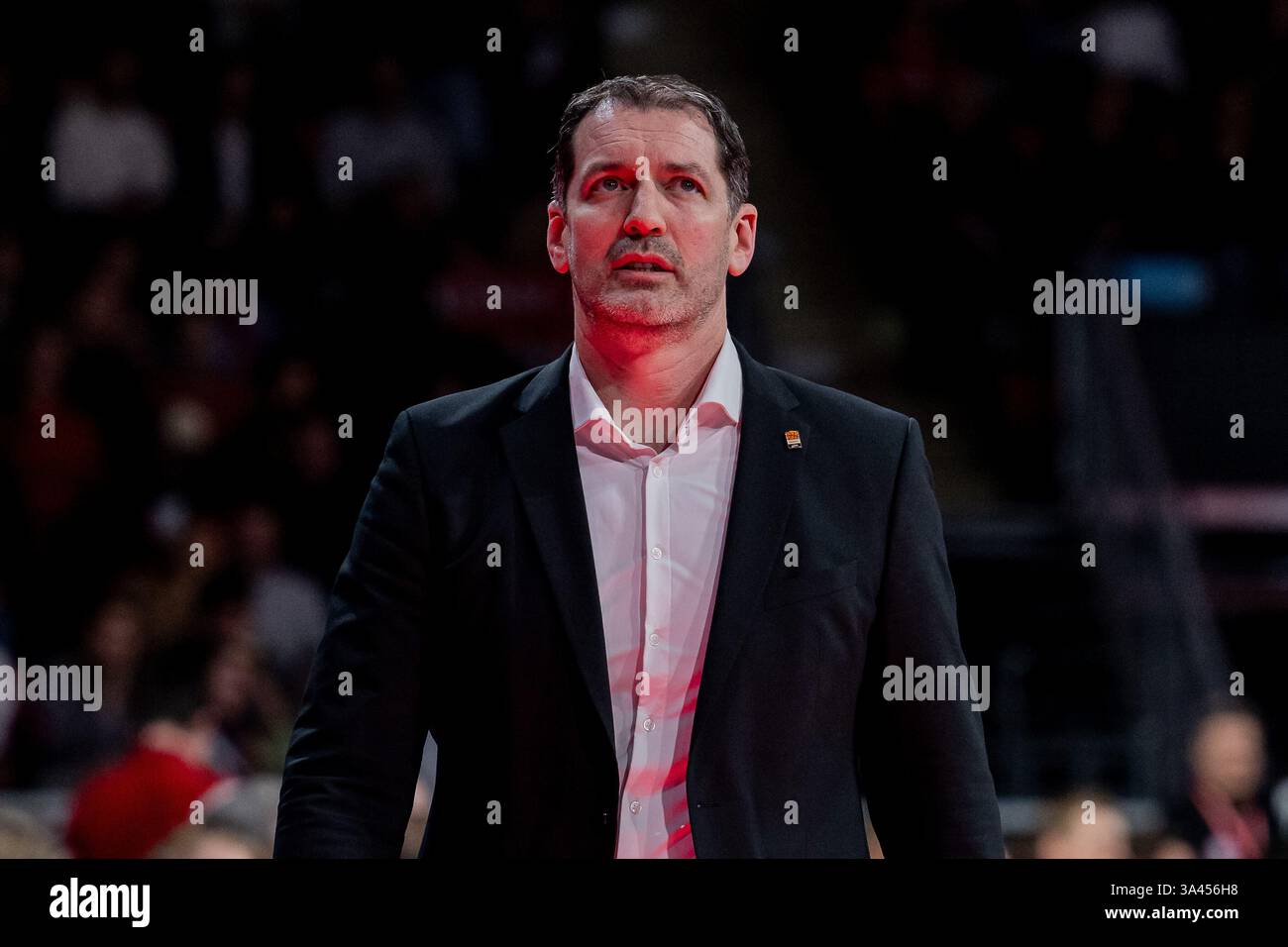 Ty Harrelson (Headcoach, ratiopharm Ulm). GER, FC Bayern Muenchen ...