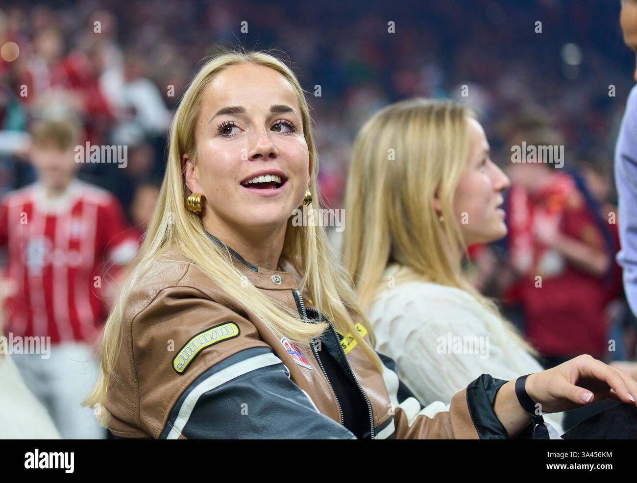 Giulia GWINN, FCB Women Nr. 7 at the memorial football Beckenbauer CUP 2025 for the deceased ...