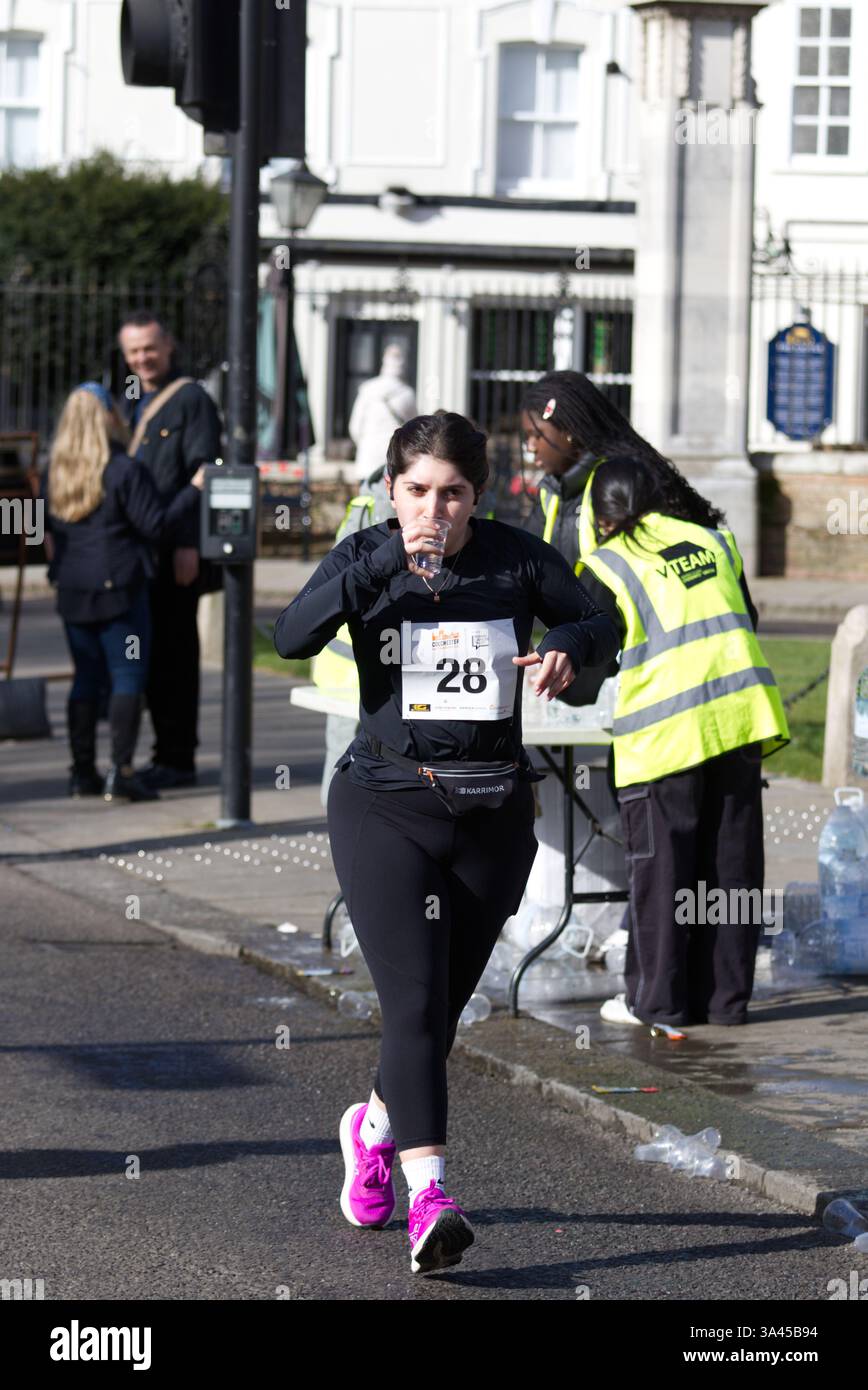 The Colchester half-marathon in 2025. The event raises money for The Robin Cancer Trust. A ...