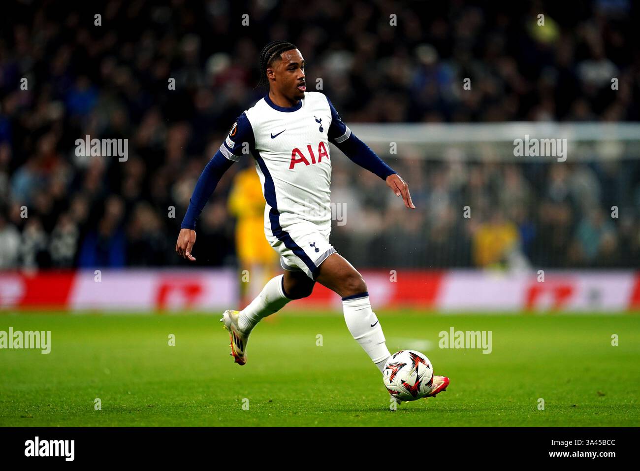 Tottenham Hotspur's Wilson Odobert during the UEFA Europa League round ...
