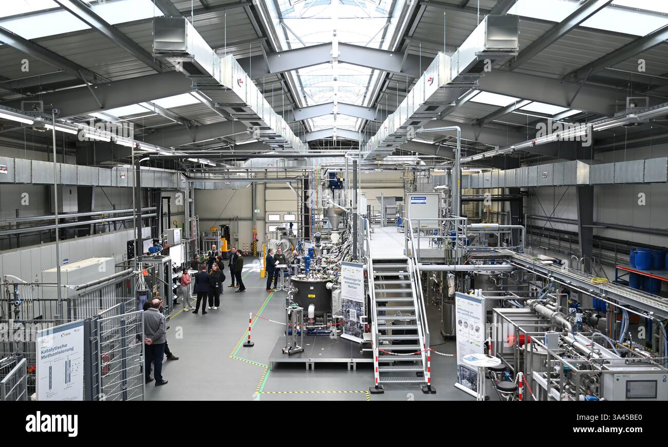 Leipzig, Germany. 18th Mar, 2025. The German Biomass Research Center is ...
