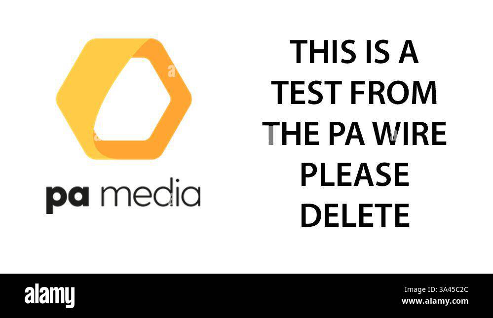 THIS IS A TEST IMAGE FROM THE PA IMAGE WIRE. PLEASE DELETE FROM YOUR ...
