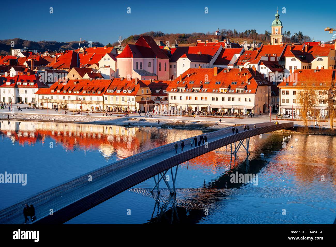 Old maribor map hi-res stock photography and images - Alamy