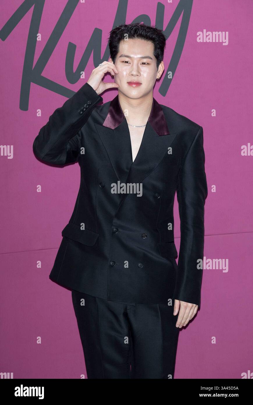 Seoul, South Korea. 18th Mar, 2025. South Korean rapper Joohoney ...