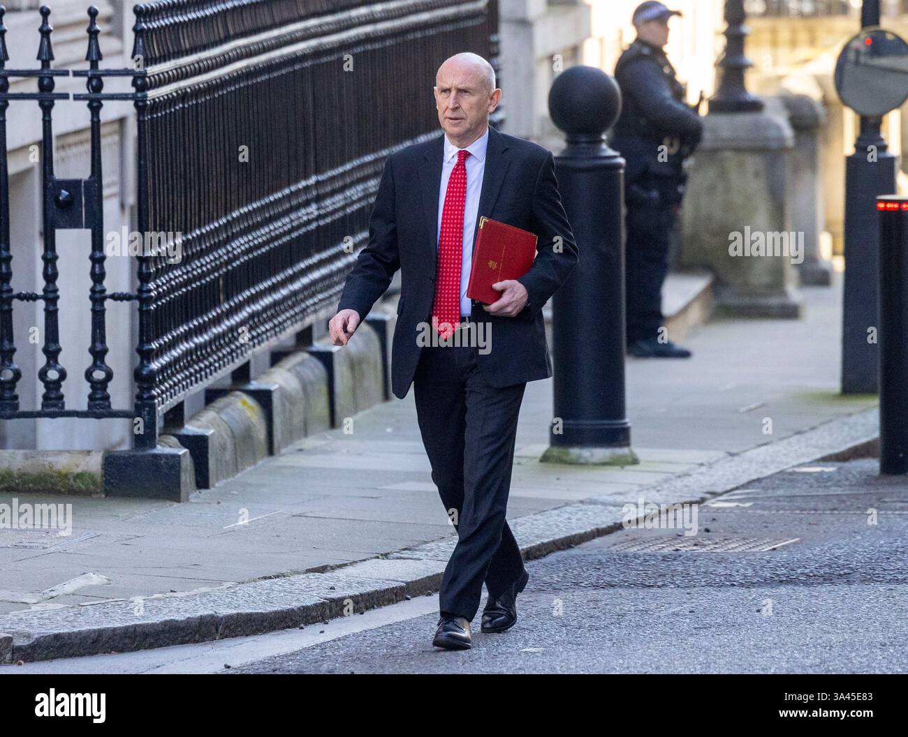 London, UK. 18th Mar, 2025. John Healey, Defence Secretary, at the ...